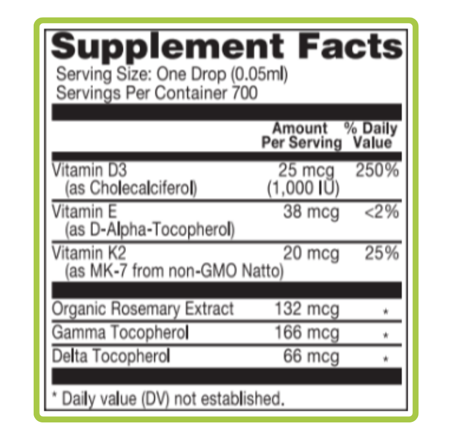 Active-D - Liquid Vitamin D Drops | Aceva