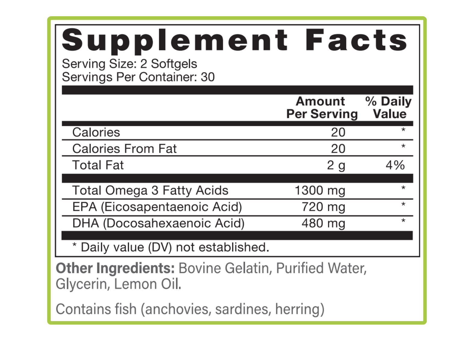 Omega 3 Plus - Fish Oil Supplements | Aceva